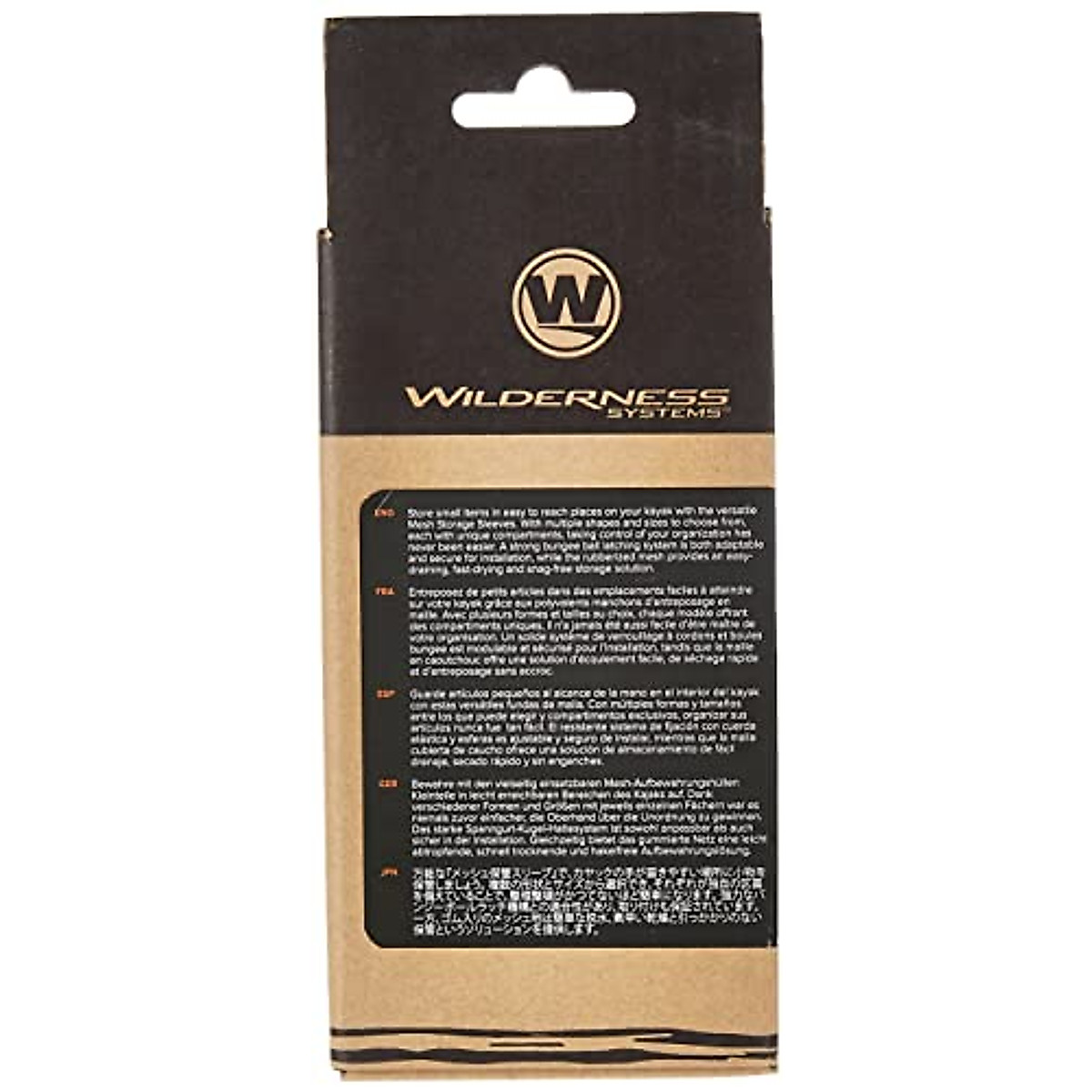 Wilderness Systems Mesh Storage Sleeve - 4 Pocket - for Kayak Storage