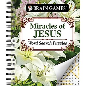 Brain Games - Miracles of Jesus Word Search Puzzles (Brain Games - Bible)