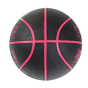 Spalding 84-670J Street Phantom, Black x Pink, No. 5, Basketball, Basketball