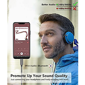 USB C to 3.5mm Audio Aux Cable, USB C to 3.5mm Headphone Audio Stereo Cord Car Aux Cable Compatible with Google Pixel 7/7Pro/6/5/4/4XL/3XL, Galaxy S23/S23 Ultra/S22+/S21/S21+/S21FE/Note 20/Note 10+