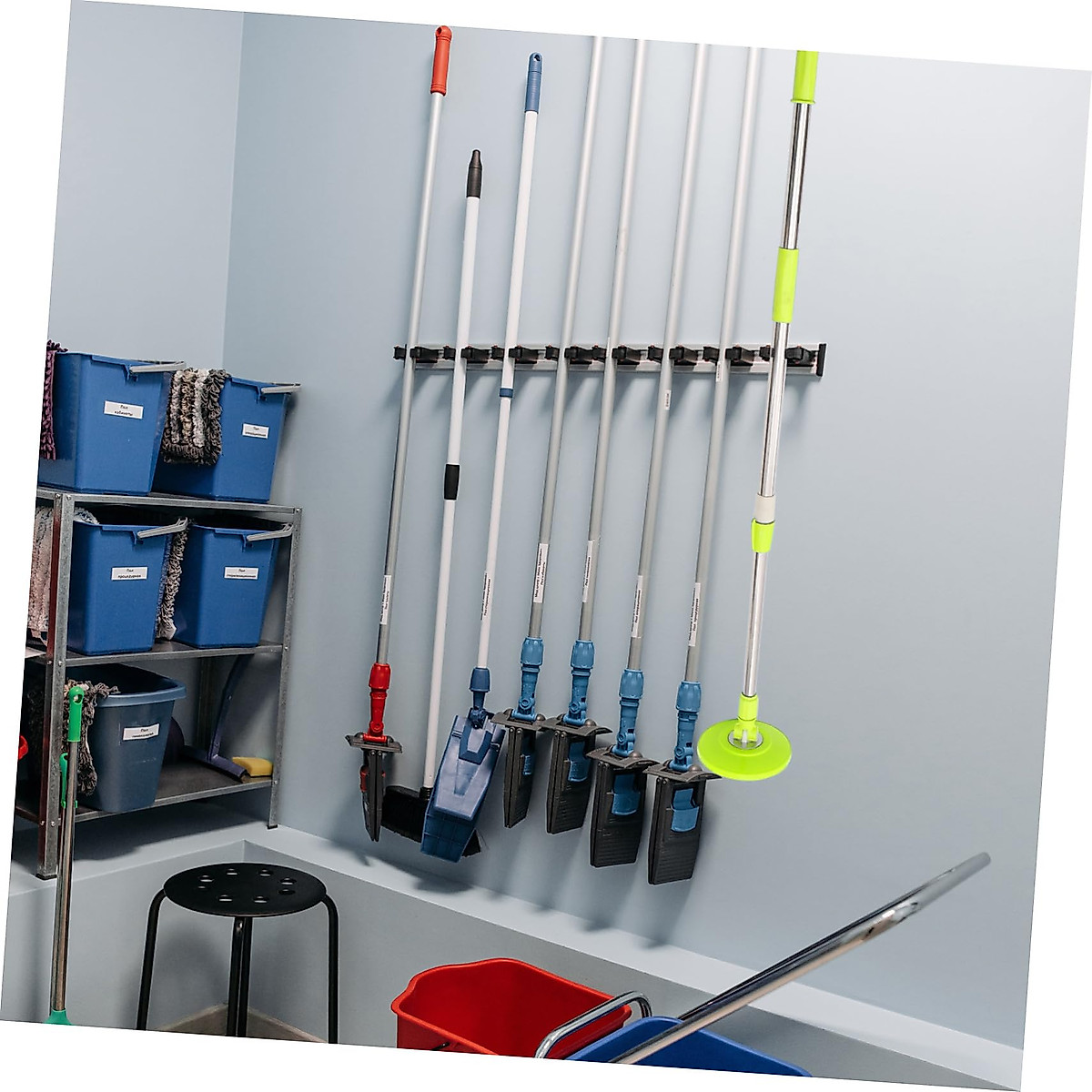 ORFOFE 1 Set Mop Pole Replacement Rotating Mop Handle Replacement Rotating Mop Rod Commercial Mop Rotary Mop Rod Mopa para Limpiar Pisos Handle Mop Rod Turnicate Kit Mopping Plastic Green