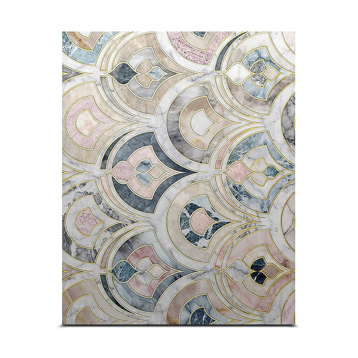 Head Case Designs Officially Licensed Micklyn Le Feuvre Art Deco Tiles In Soft Pastels Art Mix Vinyl Sticker Gaming Skin Case Cover Compatible With Xbox One X Console