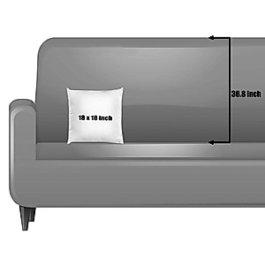 Ambesonne Flower Throw Pillow Cushion Cover, Floral Pink Roses Tulips Abstract Garden Leaves with Petals and Buds Detailed Print Image, Decorative Square Accent Pillow Case, 18" X 18", White