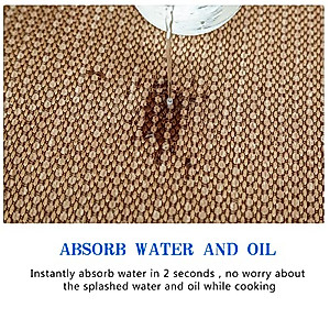 LUFEIJIASHI Kitchen Rugs and Mats Non Skid Washable Set of 2 PCS Absorbent Kitchen Runner Rugs Farmhouse Kitchen Floor Mats for in Front of Sink 20"x32"+20"x48"