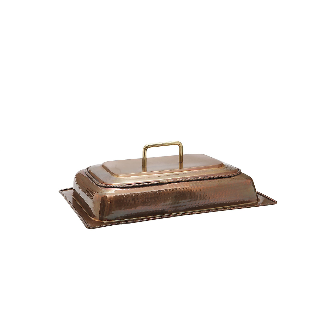 Old Dutch LID842 Lid Only for Chafing Dish, Antique Copper, 8 Qt.