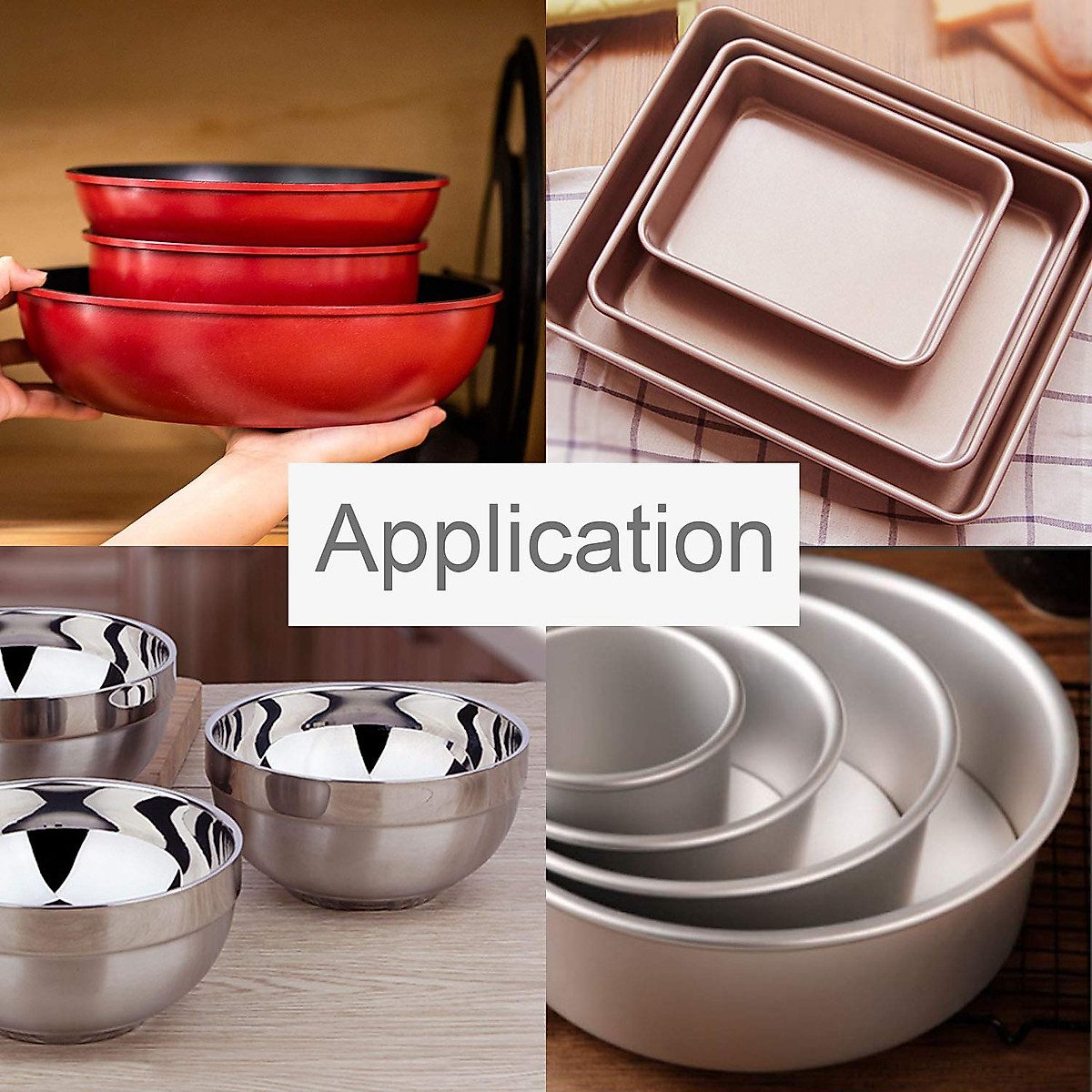 ROCKURWOK Removable Handle Cookware, Pot Handle, Replacement Cookware Grip Handle, Removable Handles Pan Handle Grip Detachable Handle, Cookware, Pots and Pans, Black