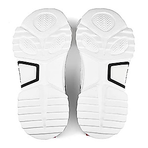 MATRUPLE Mens Fashion Sneakers High Top Casual Shoes Athletic Walking Mesh Comfortable Sports Shoe White