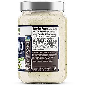 Primal Kitchen No Dairy Alfredo Sauce Two-Pack, Keto Certified and Certified Paleo, Includes 1 Traditional and 1 Garlic Alfredo Sauce