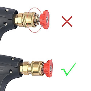 JWGJW JW-121 High Pressure Washer Gun 3000PSI Car Wash Water Gun M22-14mm metric thread