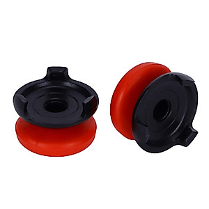 2Pcs Joystick Grip for PS5 Controller,Thumbstick Soft Silicone Cover Grip Stick Joystick Controller Gamepad Key,Thumb Grip Cover,Replacement Thumb Grips()