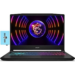 MSI Katana 15.6" 144Hz FHD IPS Gaming Laptop (Intel i7-12650H 10-Core 2.30GHz, 16GB DDR5, 8TB PCIe SSD, GeForce RTX 4070 8GB GDDR6X, RGB Backlit KYB, WiFi 6, BT 5.2, Win 11 Pro) w/Dockztorm Dock