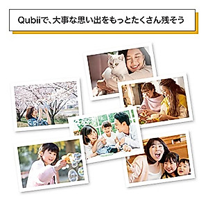 Qubii Photo Storage Device , Auto Backup Photos & Videos, Photo Stick for iPhone [128GB - Pink]