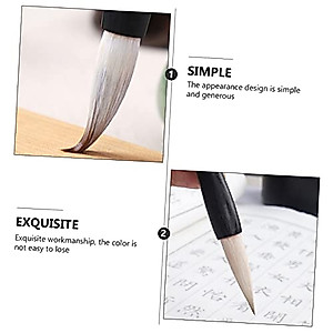 EXCEART 3pcs Writing Brush Ink Brush Pen Watercolor Kanji Drawing Brush Drawing Markers Kits Watercolor Brush Set China Set Miniature Painting Brushes Practical Brush Pen Calligraphy Pen