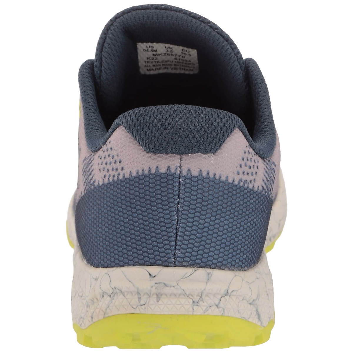 Merrell Moab Flight Low Hiking Shoe, Grey/Navy/Citron, 4.5 US Unisex Big Kid