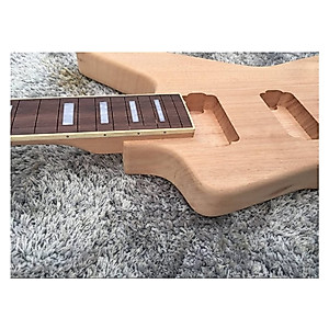 TSTS DIY Electric Guitar Body Kit Suitable for DIY Craft Lovers Guitar DIY Accessory