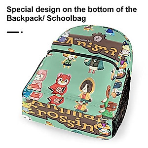 Rwillppycfei Women Backpack Animal Cute Crossing Backpack Large Storage Shoulder Backpack Perfect Casual Daypack Classical Basic Business Computer Bag