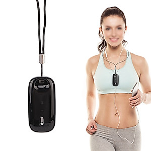 Wearable Air Necklace, Rechargeable Mini Low Noise Air Purifiers, Portable Travel Size Negative Ion Air Cleaner for Adults and Kids, Home Travel, Running, Fitness (1#)