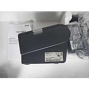 Epson C31CA85084 TM-T88V Thermal Receipt Printer Serial and USB Energy Star with PS180 - Color Dark Gray