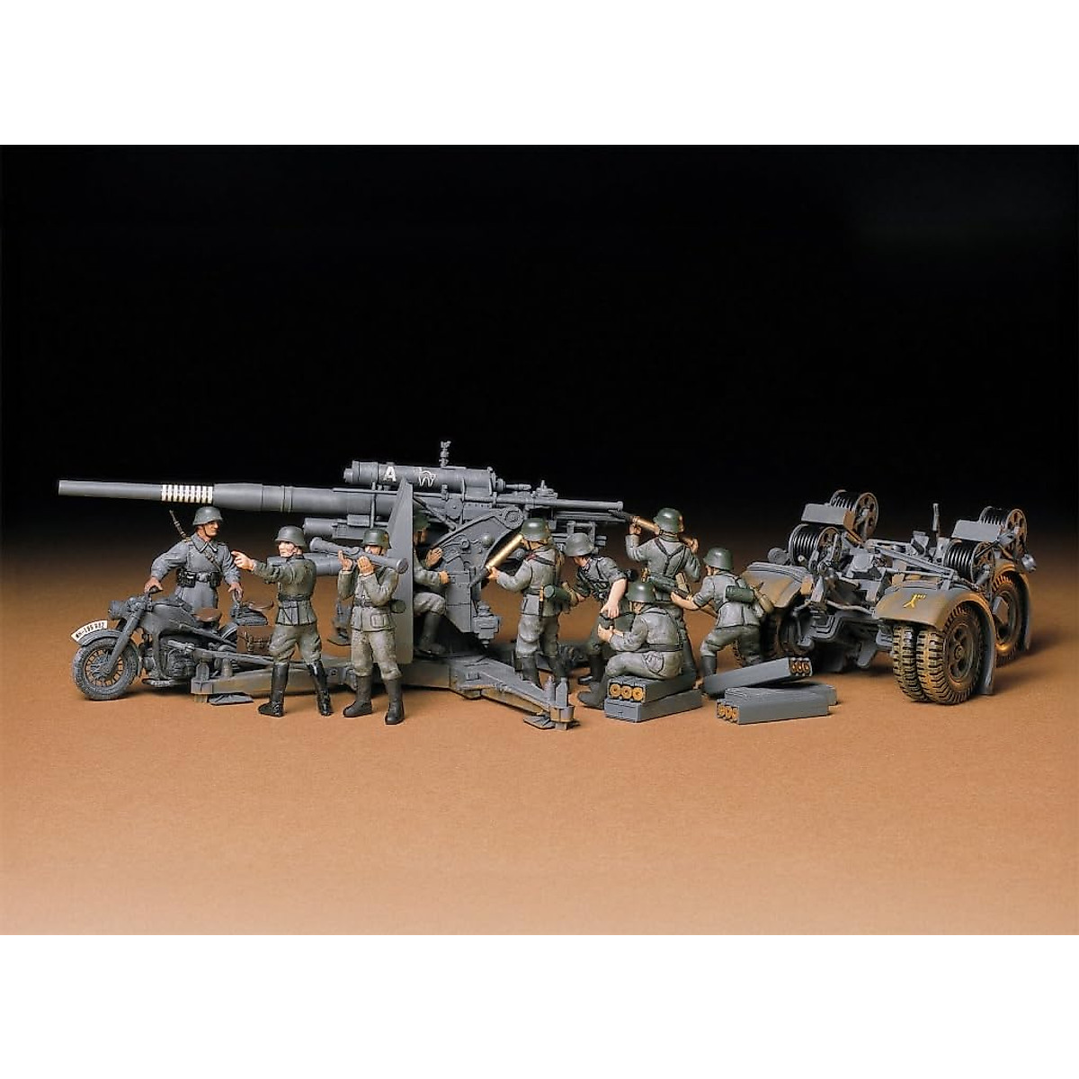 Tamiya Models German 88mm Gun Flak 36.37 Model Kit