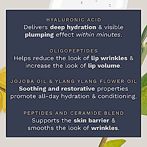 City Beauty City Lips Matte - Plumping Liquid Lipstick - Hydrate & Volumize - All-Day Wear - Hyaluronic Acid & Peptides Visibly Smooth Lip Wrinkles - Cruelty-Free (Blush Rose Matte)