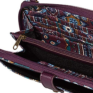Sakroots Large Smartphone Crossbody, Violet Tapestry World