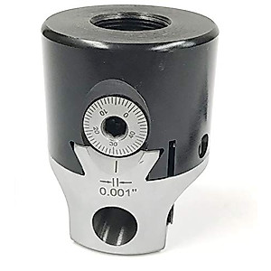 HHIP 1001-0105 3 Piece Boring Tool Set (2 Inch Head & MT3 & 1/2 Inch)