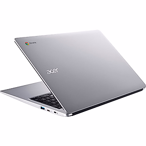 acer Chromebook 315 Laptop Computer (2023), 15.6” HD Display, Intel Celeron N4020 (up to 2.8GHz), 4GB RAM, 128GB Storage (64GB eMMC+64GB SD), Webcam, WiFi, 12+ Hrs Battery, Chrome OS+MarxsolAccessory