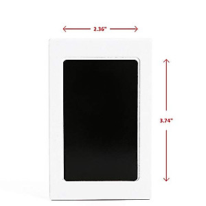 MengNi Baby Footprint Kit Hand Footprint Kit Dog Paw Print Kit Clean Touch Ink Pad Inkless Hand and Footprint Kit Handprint Kit Baby Registry Search with 4 Ink Pads and 8 Imprint Cards