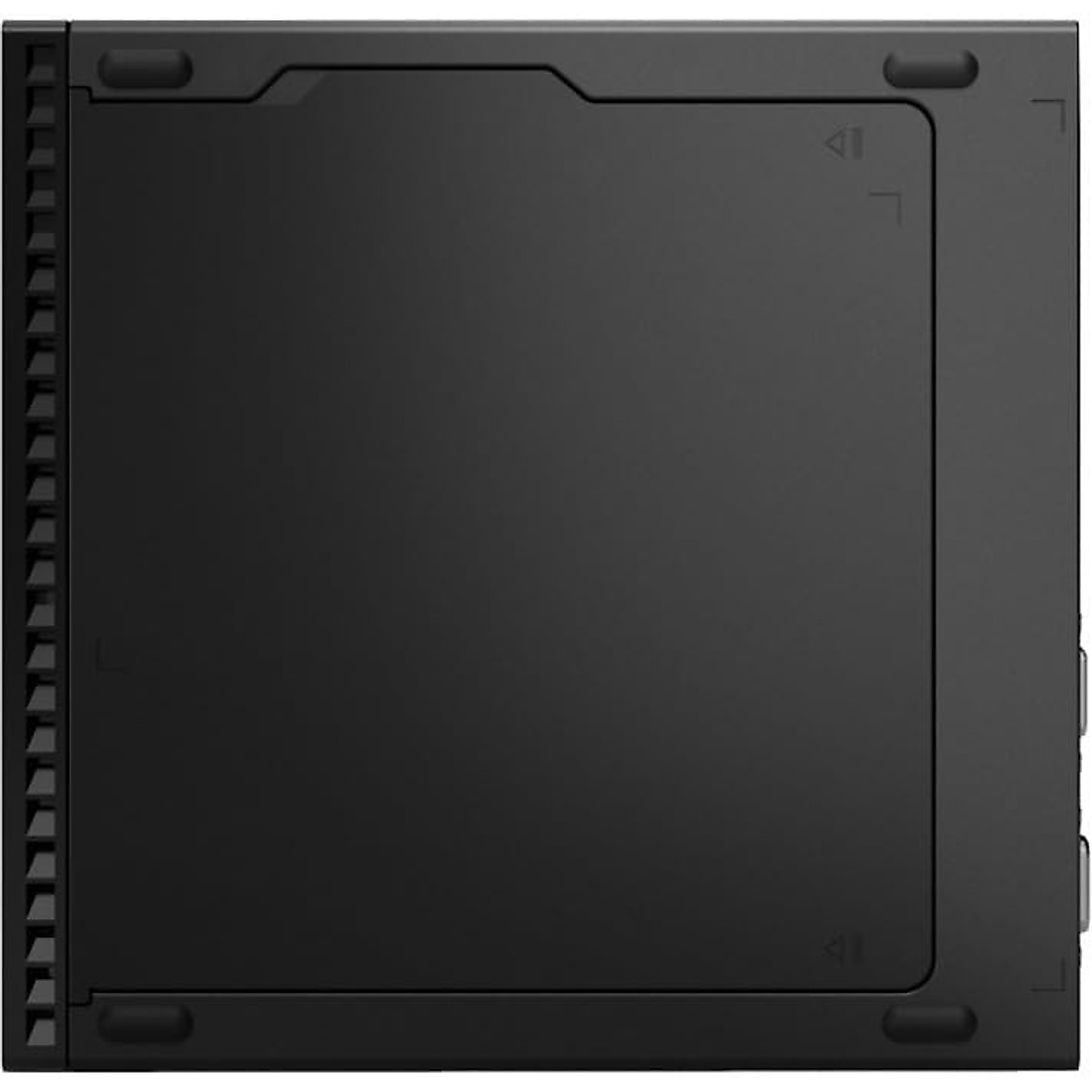 Lenovo ThinkCentre M75q Gen 2 11JN002MUS Desktop Computer - AMD Ryzen 5 PRO 5650GE Hexa-core (6 Core) 3.40 GHz - 8 GB RAM DDR4 SDRAM - 256 GB NVMe M.2 PCI Express SSD - Tiny - Black