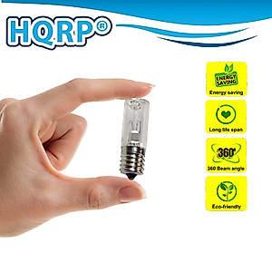 HQRP 4-Pack Bulbs Compatible with Philips Sonicare Part # 423502504291 & 423509004221 Sonicare Oral Appliances