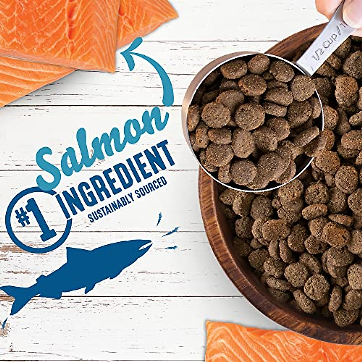 Unrefined Smoked Salmon with Ancient Grains & Superfoods Dry Dog & Puppy Food