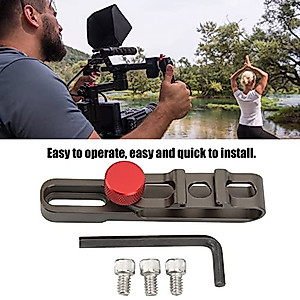 SSD Holder, Durable Reliable SSD Holder Clamp Aluminum Alloy for T5 SSD