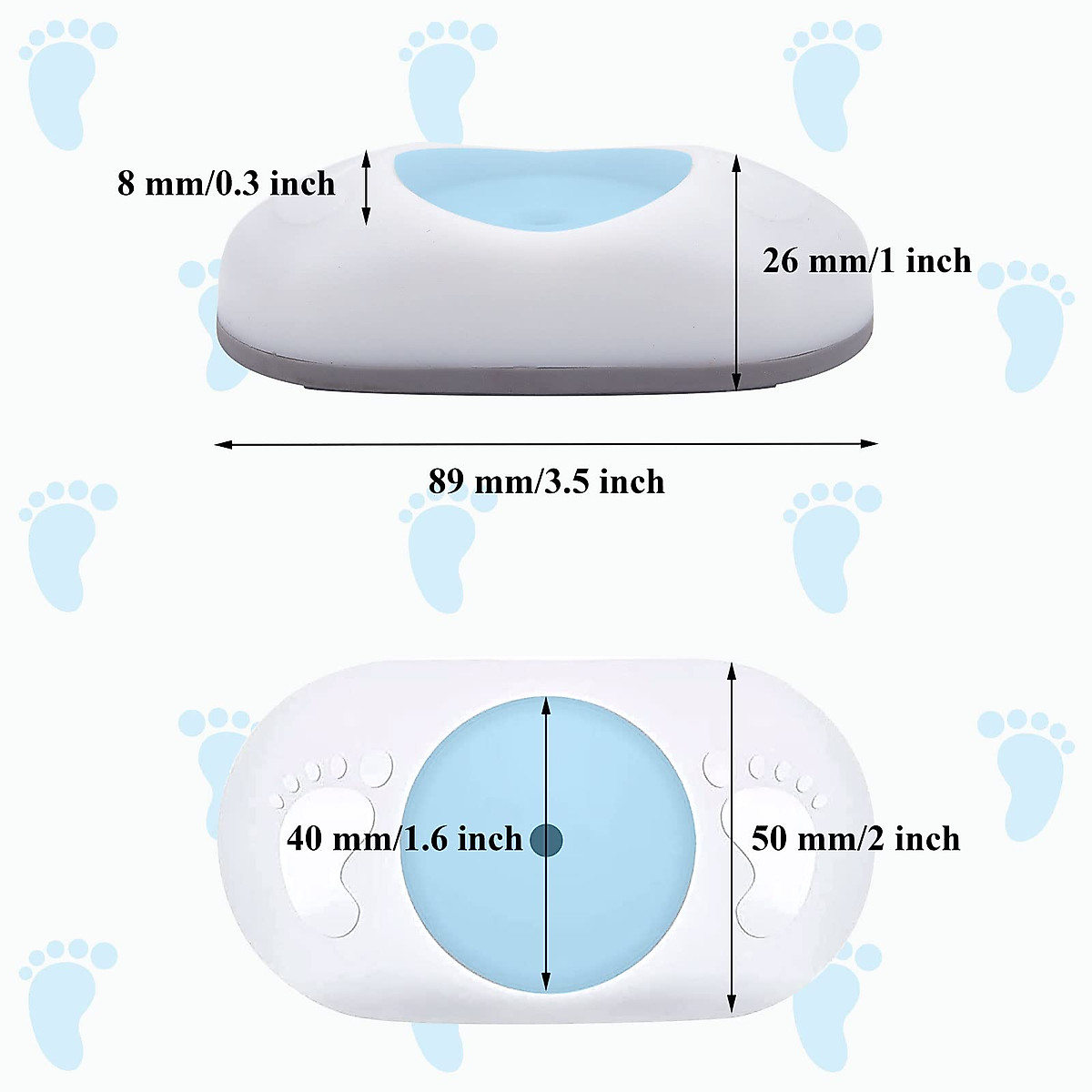 2 Set M10 Baby Gate Adapter with Baby Gate Wall Protector, 10mm Baby Gate Extender Pressure Gates Threaded Spindle Rods, Replacement Bolt Part for Baby & Pet Pressure Mounted Safety Gates