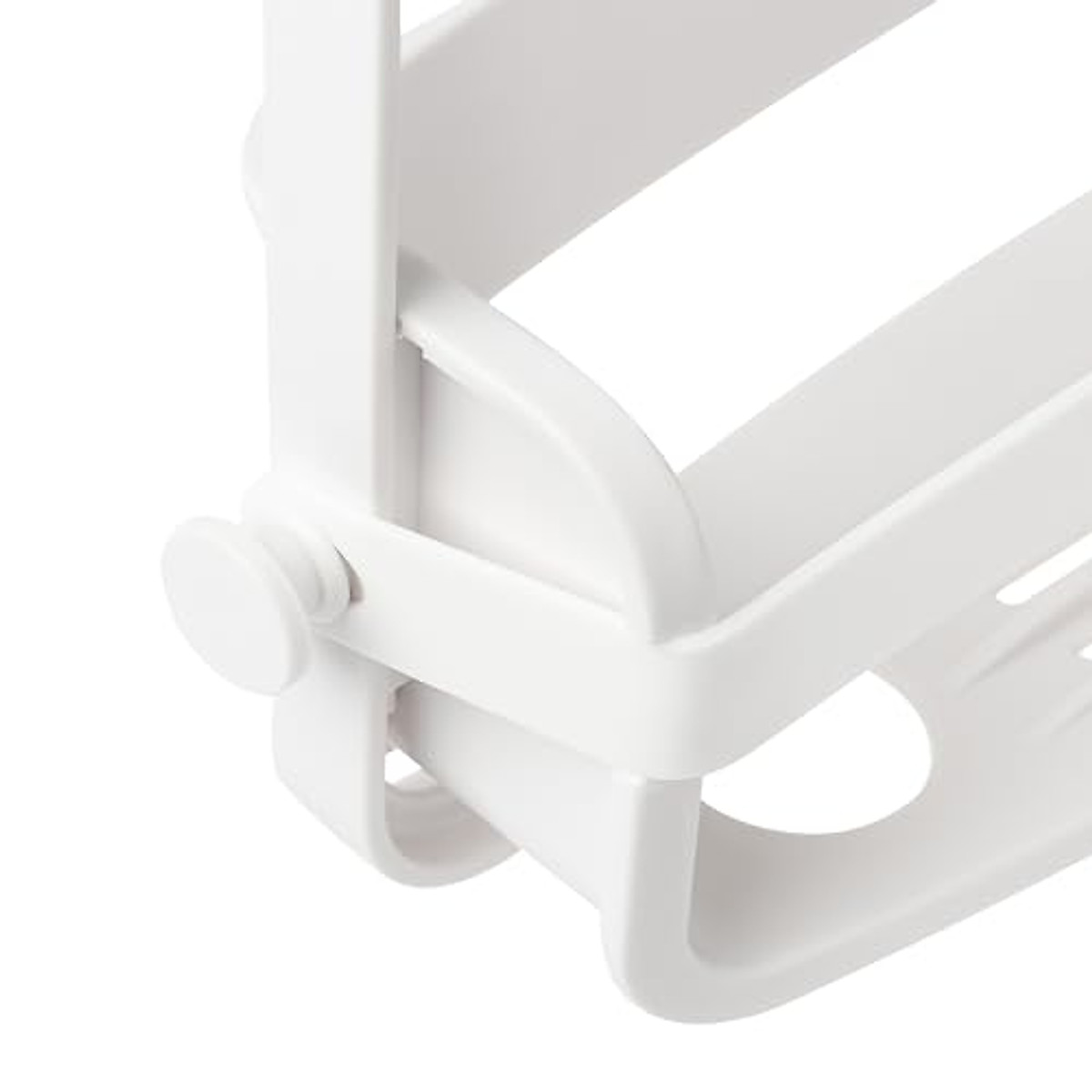 Umbra Flex Hanging Shower Caddy, Bathtub Shelf and Bathroom Organizer, White