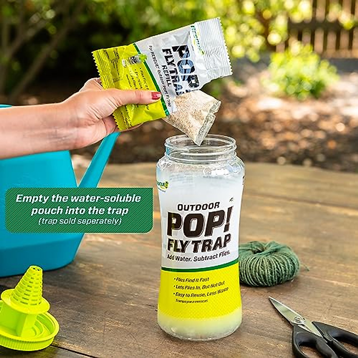 RESCUE! POP! Fly Trap Bait Refill – Outdoor Use – 2 Pack