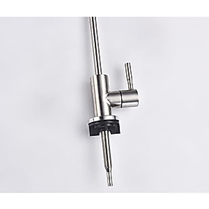Apaix Drinking Water Faucet Brushed Stainless Steel, Kitchen Water Purifier Faucet for Non-Air Gap Reverse Osmosis Water Filtration System