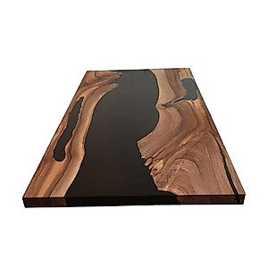 Epoxy Table, Live Edge Wooden Table, Epoxy Resin River Table, Natural Wood,Dining Table, Natural Epoxy Table, Resin Table