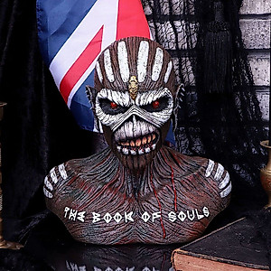 Nemesis Now Officially Licensed Iron Maiden Book of Souls Bust Box, Brown, 26cm (Large)