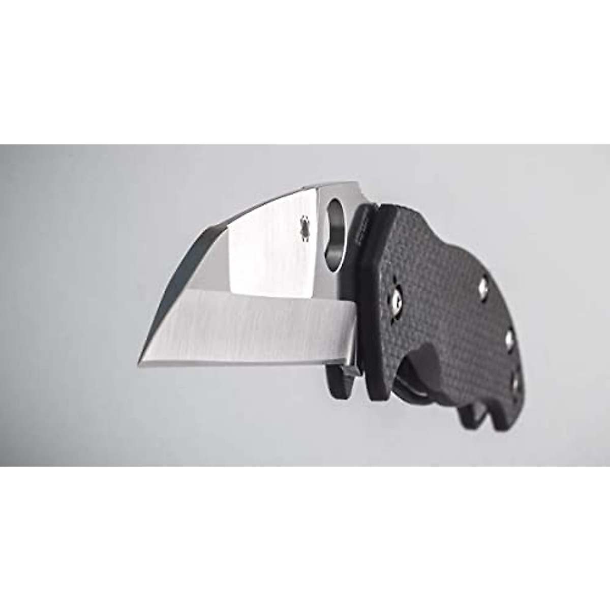 Spyderco Canis Knife with 3.43" CPM S30V Stainless Steel Blade and Carbon Fiber G-10 Laminate Handle - PlainEdge - C248CFP