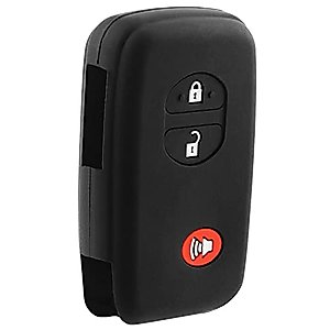 Replacement for 2008-2015 Toyota Highlander Prius C V Rav4 Venza 3-Button Smart Remote Silicone Skin Cover Jacket Case HYQ14AAB