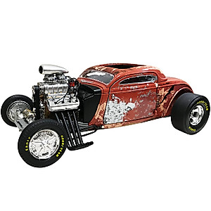 GMP 1934 Blown Altered Coupe Rusted Steel Limited Edition to 402 Pieces Worldwide 1/18 Diecast Model Car 18979