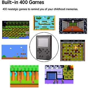 400 in 1 Portable Retro Handheld Game Console 3.0 Inch