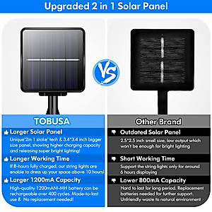 Super-Long 320Ft Solar String Lights Outdoor Waterproof, Solar Powered Fairy Lights 4-Pack 960 LED Silver Wire Twinkle Light, Solar Outdoor Lights Decorative for Garden Tree Christmas Daylight White