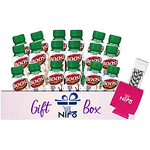 Niro Assortment | Boost High Protein Shake Variety | High Protein | Boost Rich Chocolate, Boost Creamy Strawberry, and Boost Very Vanilla Flavors | 12 Pack | Included one Niro beverage sleeve