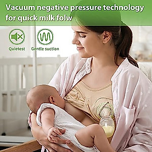 haakaa Manual Breast Pump Collector 4oz/100ml and Ladybug Milk Collector 2.5oz/75ml Combo for Breastfeeding, Made of Food Grade Silicone