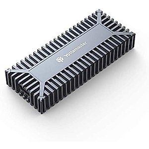 Yottamaster 1T Portable SSD - Up to 980MB/s - USB-C USB3.1 Gen2 External NVMe Solid State Drive - [SOES1-1T]