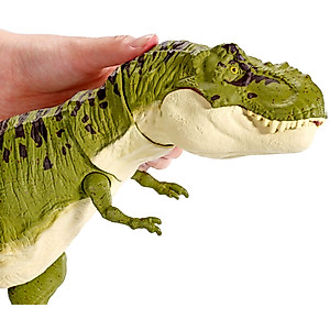 Jurassic World Tyrannosaurus Rex and Baby Tyrannosaurus Rex Jointed Dinosaur Figurines Toy Set for Children GCT98