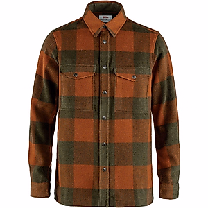 Fjallraven Canada Shirt - Men's Autumn Leaf/Laurel Green Medium