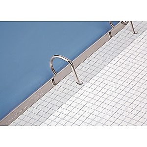 Office Depot® Brand Reinforced Filler Paper, 8" x 10 1/2", 16 Lb, Quadrille Ruled, White, Pack of 100