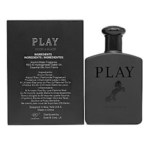 EBC Pool Double Black Eau De Toilette for Man, 100ml/3.4 OZ